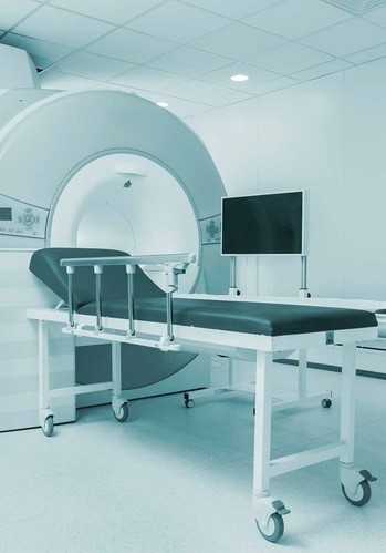 Follow the guidelines for Safety in MRI Procedures