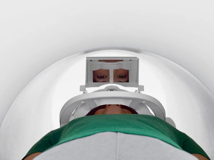 In-bore MRI cinema helps patients overcome anxiety during scans